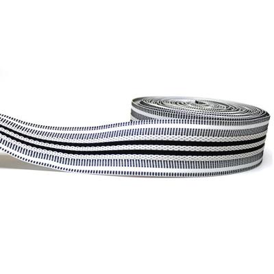 China Knitted 31mm Heavy Duty Polyester Tubular Webbing Polyester Lifting Straps for sale