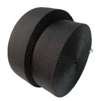 China Black Lightweight Polypropylene Webbing Polypro Webbing Band for sale