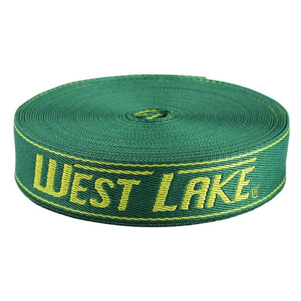 Quality Green Polyester Webbing Tape PP Ribbon On Nylon Webbing For Bags for sale