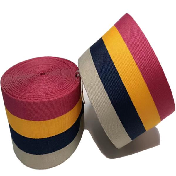 Quality Width 60mm Fish Line Poly Webbing Polyester Woven Webbing Strap for sale