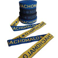 China Textile 38mm Polyester Webbing Rubber Polyester Elastic Band for sale