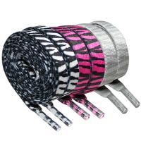 China 1cm Polyester Braided Cord Flat Drawstring Elastic Shoelace for sale