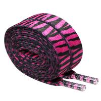 China 1cm Polyester Braided Cord Flat Drawstring Elastic Shoelace for sale