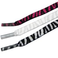 China 1cm Polyester Braided Cord Flat Drawstring Elastic Shoelace for sale