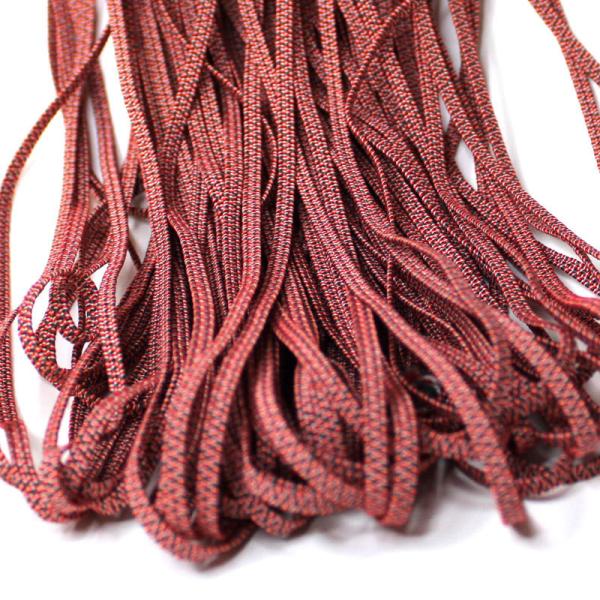 Quality Knitted 3mm-10mm Braided Elastic Cord Double Fold Bias Tape Quilt Binding for sale