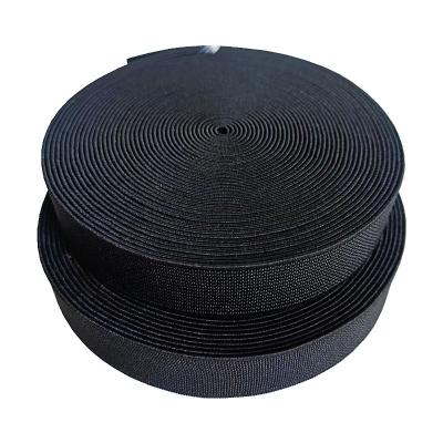China Braided 1.8cm Polyester Elastic Webbing 18mm Fabric Elastic Band For Sewing for sale