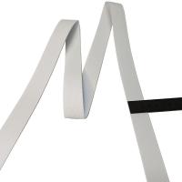 China Wholesale Durable Underpants Polyester Elastic Webbing Thick Flat Woven White for sale