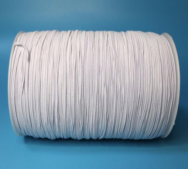 Quality Polyester Rubber Elastic Cord 3mm Elastic Rope Cord For Shoe for sale