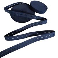 Quality 4.5cm Polyester Buttonhole Elastic 45mm Waistband Elastic With Buttonholes for sale