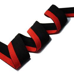 China Width 5.7cm Rubber Polyester Elastic Webbing 57mm Recycled Polyester Webbing for sale