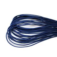 Quality Colored 3mm Polyester Elastic Cord Round Braided Stretching for sale