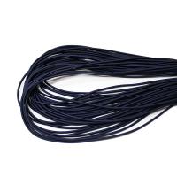 China Colored 3mm Polyester Elastic Cord Round Braided Stretching for sale
