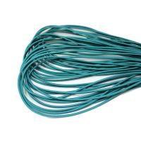 China Colored 3mm Polyester Elastic Cord Round Braided Stretching for sale