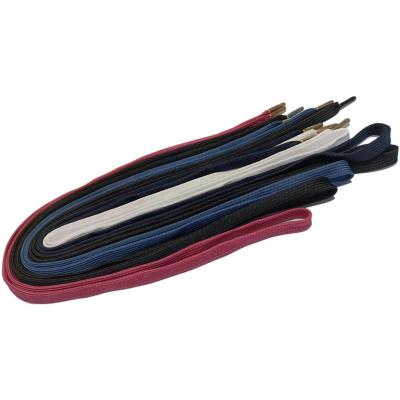 China Black Red Polyester Cord Shoe Laces With Metal Tips Custom Made for sale