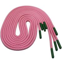 China Polyester Drawstring Cord For Pants ／ Pink 5mm Elastic Drawstring for sale