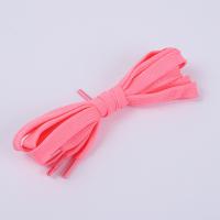 China Polyester Shoestring Shoelaces 1cm Width Colored Shoestrings for sale
