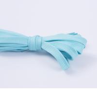 China 100% Polyester Flat Shoe Laces Rope Pink Shoelaces Bulk Customized for sale
