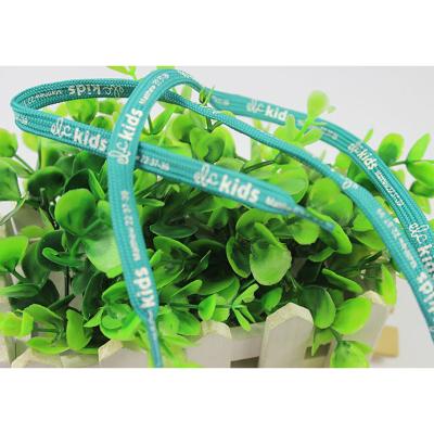 China Polyester Twisted Rope Shoelaces Green Thick Braided Rope Laces for sale