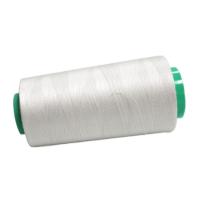 China 40/2 Spun Polyester Sewing Thread White Uv Resistant Sewing Thread for sale