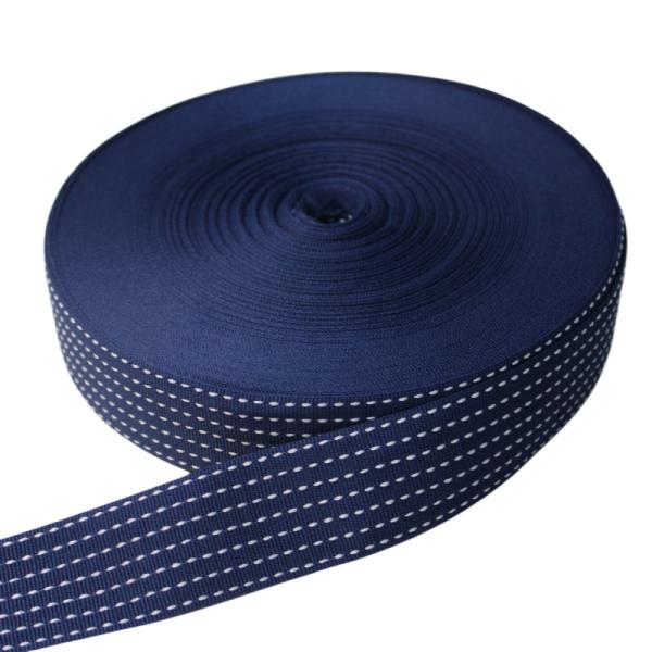 Quality Factory Price Soft Striped Plain Polyester Webbing Tape For Garment for sale