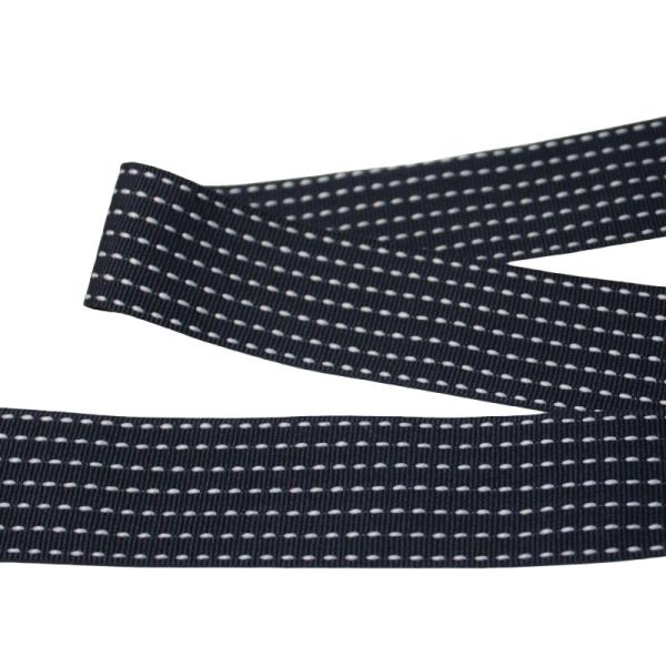 Quality Factory Price Soft Striped Plain Polyester Webbing Tape For Garment for sale