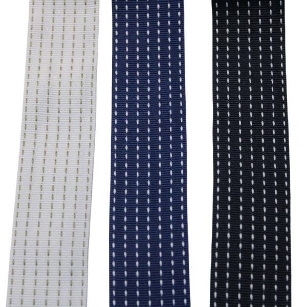 Quality Factory Price Soft Striped Plain Polyester Webbing Tape For Garment for sale