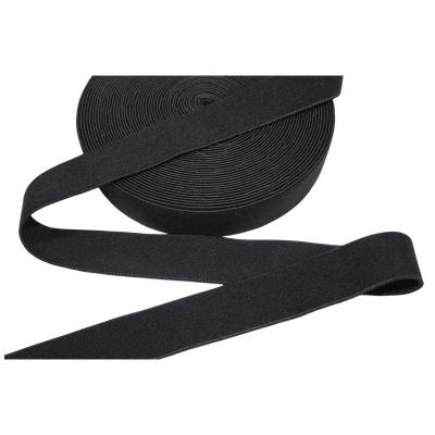 Cina Larghezza 2 pollici 5 cm Nera e morbida di nylon cintura elastica per biancheria intima in vendita