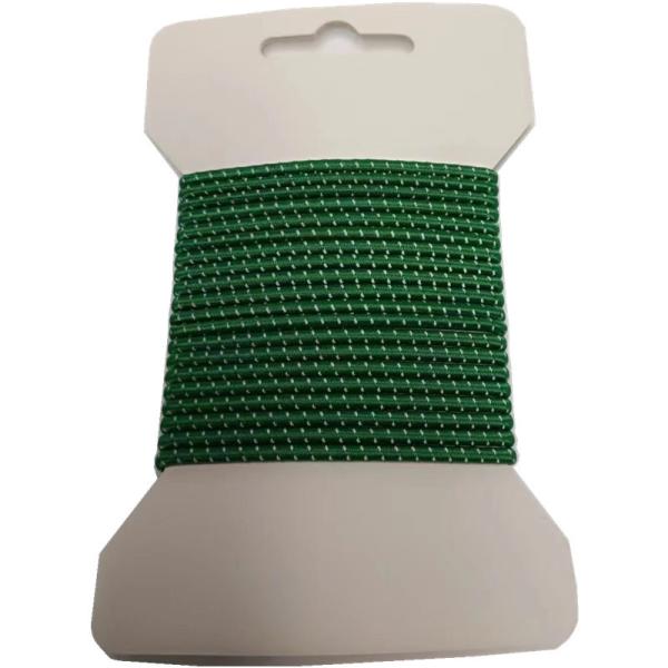 Quality Garment Accessories Polyester Braided Elastic Bungee Cord with Reflective Dot for sale