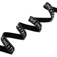 China Custom Design Printed Nylon Elastic Webbing For Garment for sale