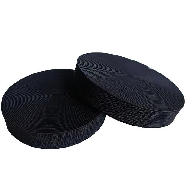 Fascia elastica tessuta Poliestere cintura nera per stoffe