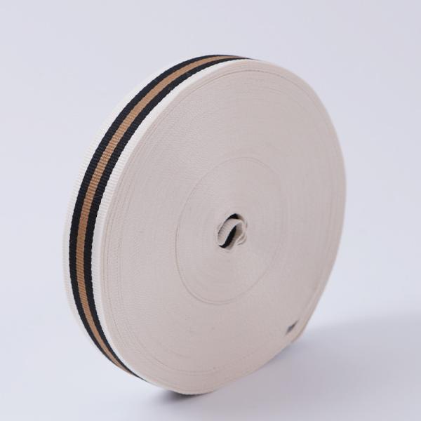 Quality Thin Striped Soft Webbing Custom Color Polyester Tape For Cloth In Any Color for sale