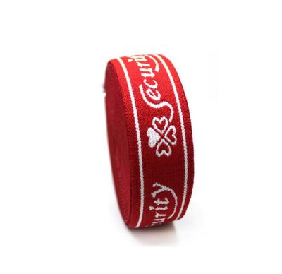 China Banda elástica personalizada Boxer Brief Logotipo personalizado Nylon Spandex Jacquard Faixa elástica à venda