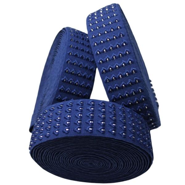 Quality Home Textile Metallic Elastic Band Shiny Jacquard Waistband For Kids Girls Dance for sale