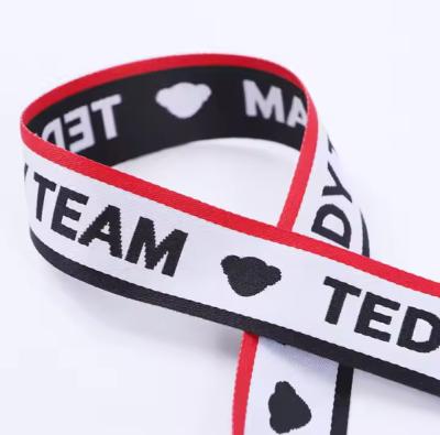 China Fornecimento de fabricantes de cinto de tensão com logotipo personalizado de fita Jacquard de poliéster de 3 cm para acessórios de vestuário à venda