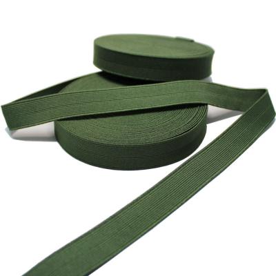 China Bias tape vouw de elastische band 2 cm op maat geweven webbing voor binden Te koop