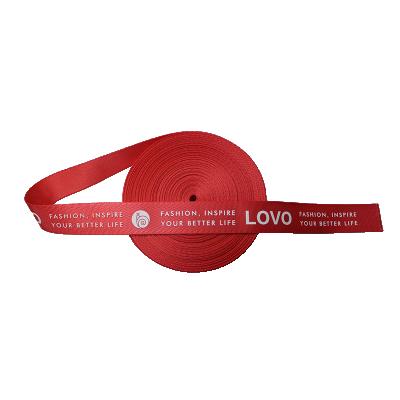 Cina Cintura di fibra di nylon stampata larghezza 30 mm tessuto semplice per borse da mano in vendita