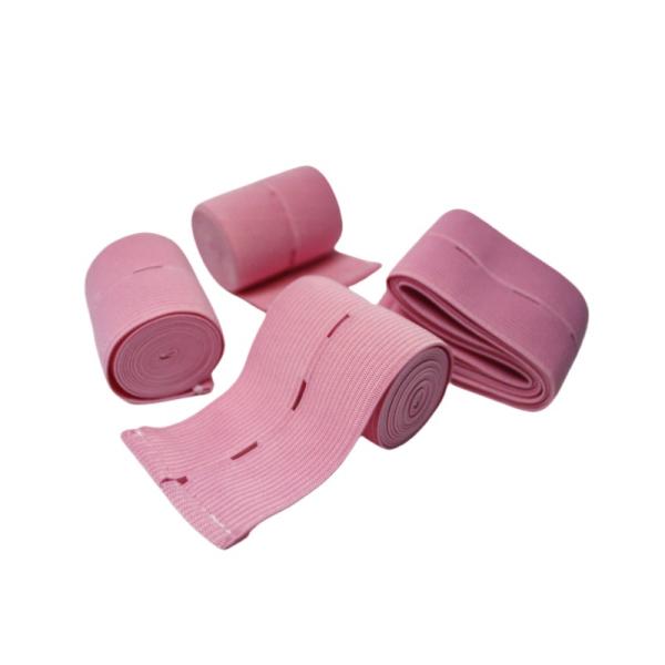 Quality Fetal Heart Monitoring Buttonhole Elastic Polyester Knitted Adjustable Waistband for sale