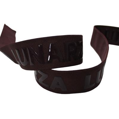 China Badmode Siliconen Elastische Band Op Maat 1 Inch Anti-slip Gripper Tape voor Fietskleding Te koop