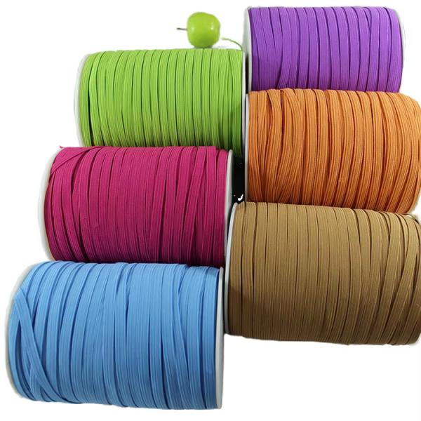 Quality Polyester Braided Elastic Custom Color for Notebook with High Elasticity and for sale