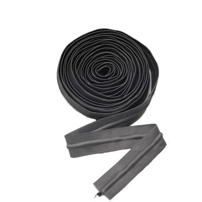 China Drawcord Faixa elástica Acessórios 4cm Preto Branco Corda de Tração Tricotada Elastica Drawcord Elastic Webbing Shorts de corrida à venda