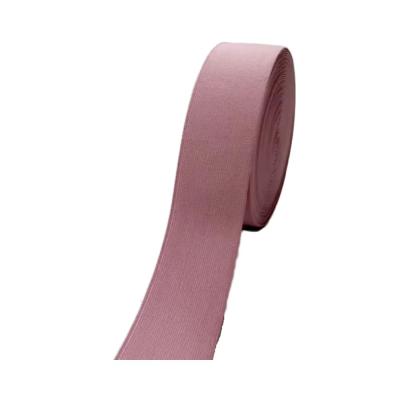China Polyester Elastic For Women Shoe High Elasticity Woven Strong Colored Elastic Strap for sale