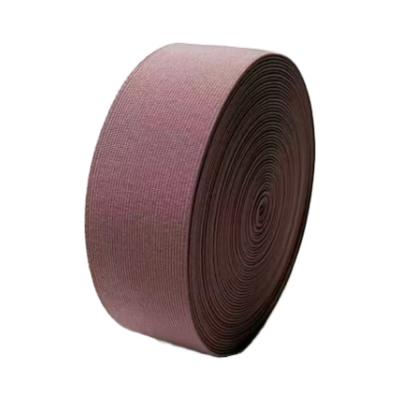 China Polyester Elastic For Women Shoe High Elasticity Woven Strong Colored Elastic Strap for sale