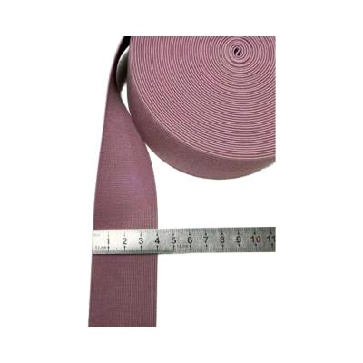 China Polyester Elastic For Women Shoe High Elasticity Woven Strong Colored Elastic Strap for sale