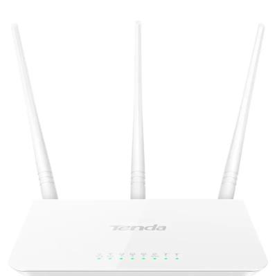 China Used Tenda F3 Network Router 300Mbps Wireless WiFi Router 2.4GHz WiFi 4 Ports For House for sale