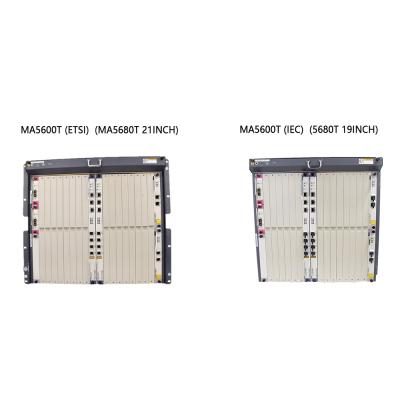 China GPON OLT MA5680T Optical Line Terminal with 256 GPON Ports DC -48V/-60V Power Supply and 19/21 Inch Cabinet for sale