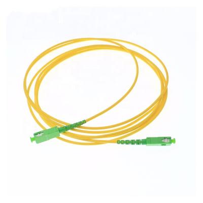 China Cat6a Cat5e Outdoor Fiber Optic Patch Cord Cable SC/APC FC/APC LC/APC for sale