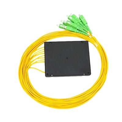 China Fiber Optic ABS Box PLC Splitter SC APC SC UPC Abs Plc Splitter For FTTH FTTx SC FC LC for sale