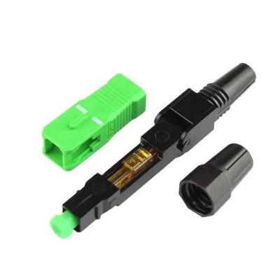 China Sc -sc Apc Fast Connector Fast Single Mode Fiber Optic Fast Connector for sale