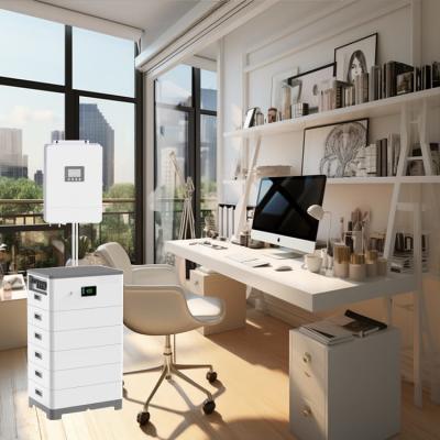 Cina 30.72kwh 48V sistema di accumulo di batterie solari residenziali con celle di fosfato di ferro e di litio in vendita