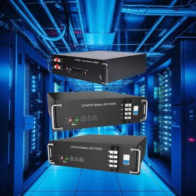 中国 LiFePO4 リチウムバッテリーラック マウント 48V 50ah 100ah 200ah 内蔵BMS 販売のため